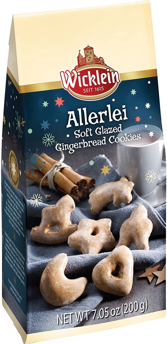 Wicklein Allerlei Soft Glazed Gingerbread Cookies, 7.05oz - Walmart.com