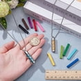 1 Set 2Pcs 2 Styles Stainless Steel Essential Oil Diffuser Pendant ...