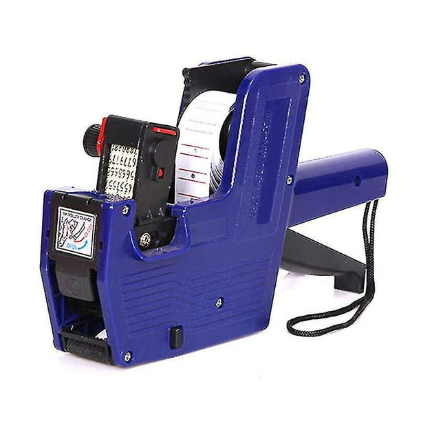 Blue8 Digits Price Tag Labeler Accurate Easy Operation Durable Lable ...
