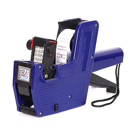 Blue8 Digits Price Tag Labeler Accurate Easy Operation Durable Lable ...