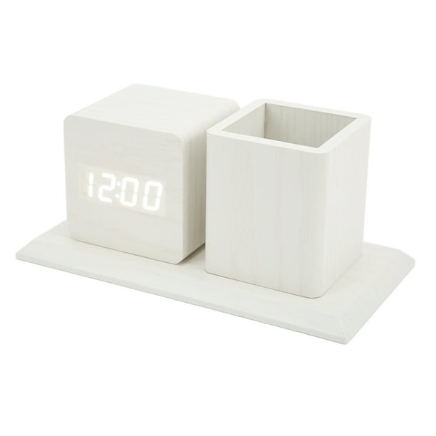 Pen Container Clock, Design Esthétique Simple Horloge Porte-stylo De ...