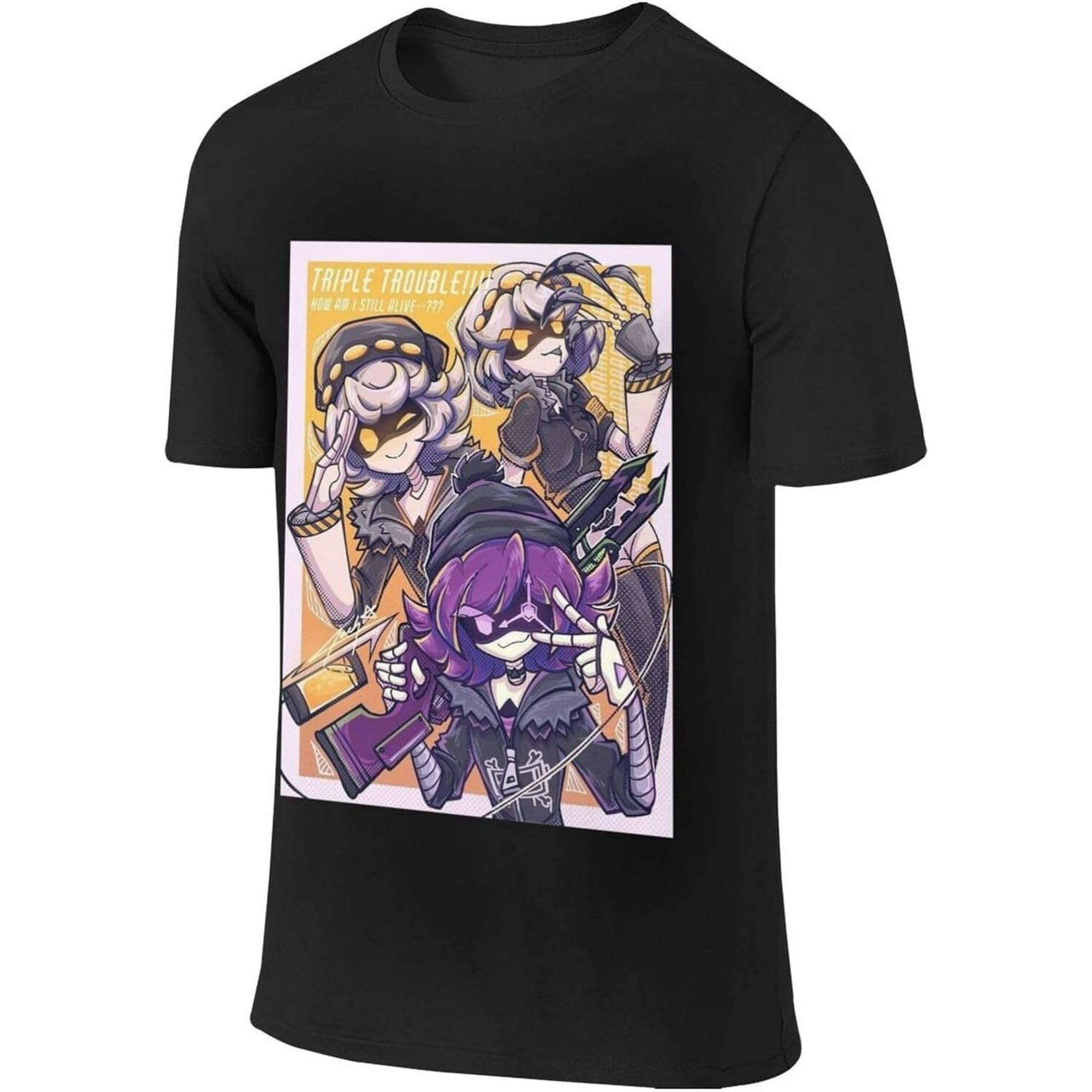 Click here for Botell Murder Drones T-Shirt Cartoon Casual Short... prices