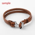 10 pc Smooth Surface 304 Stainless Steel Hook Clasps For Leather Cord ...
