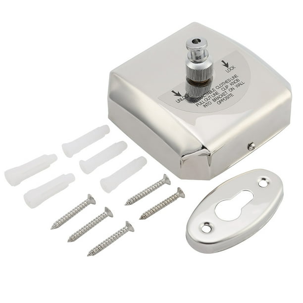 Retractable Clothesline, 304 Stainless Steel Single Clothesline with ...