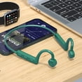 Wovilon Bt 5.0 Bone Conduction Headphones, Neckband Bluetooth Earphones ...