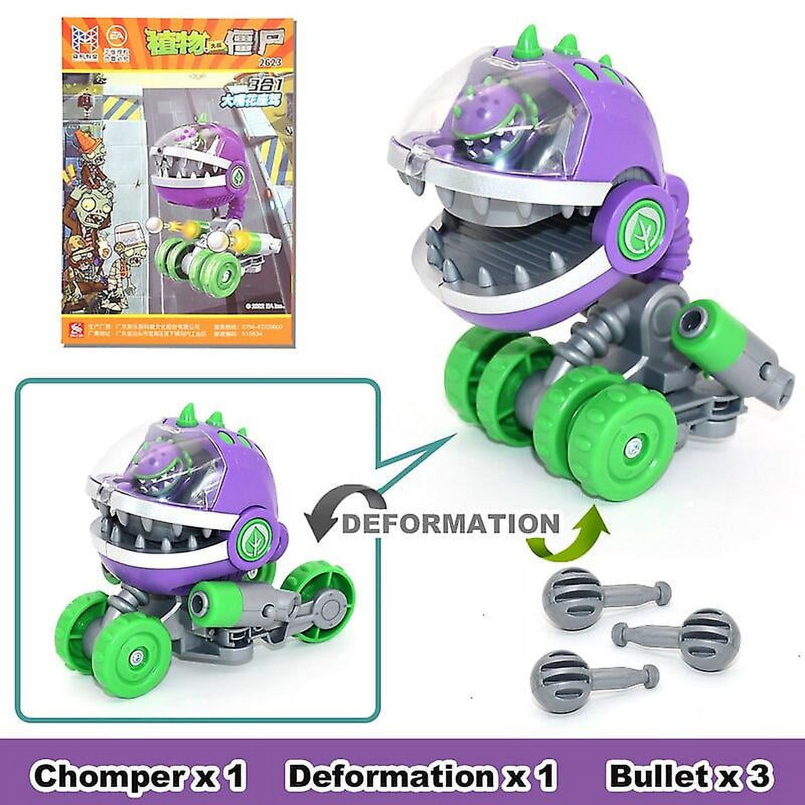3 In 1 Assembly Deformation Toys For Boys Robot Doll Pvz Plant Vs ...