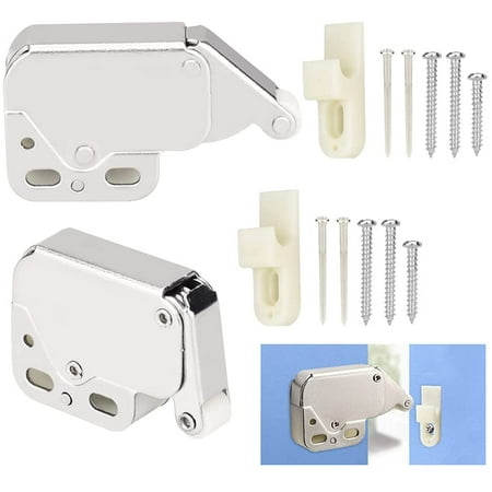 TILIYHELLO Spring Latch Cabinet Door Spring Catches Mini Latch Door ...