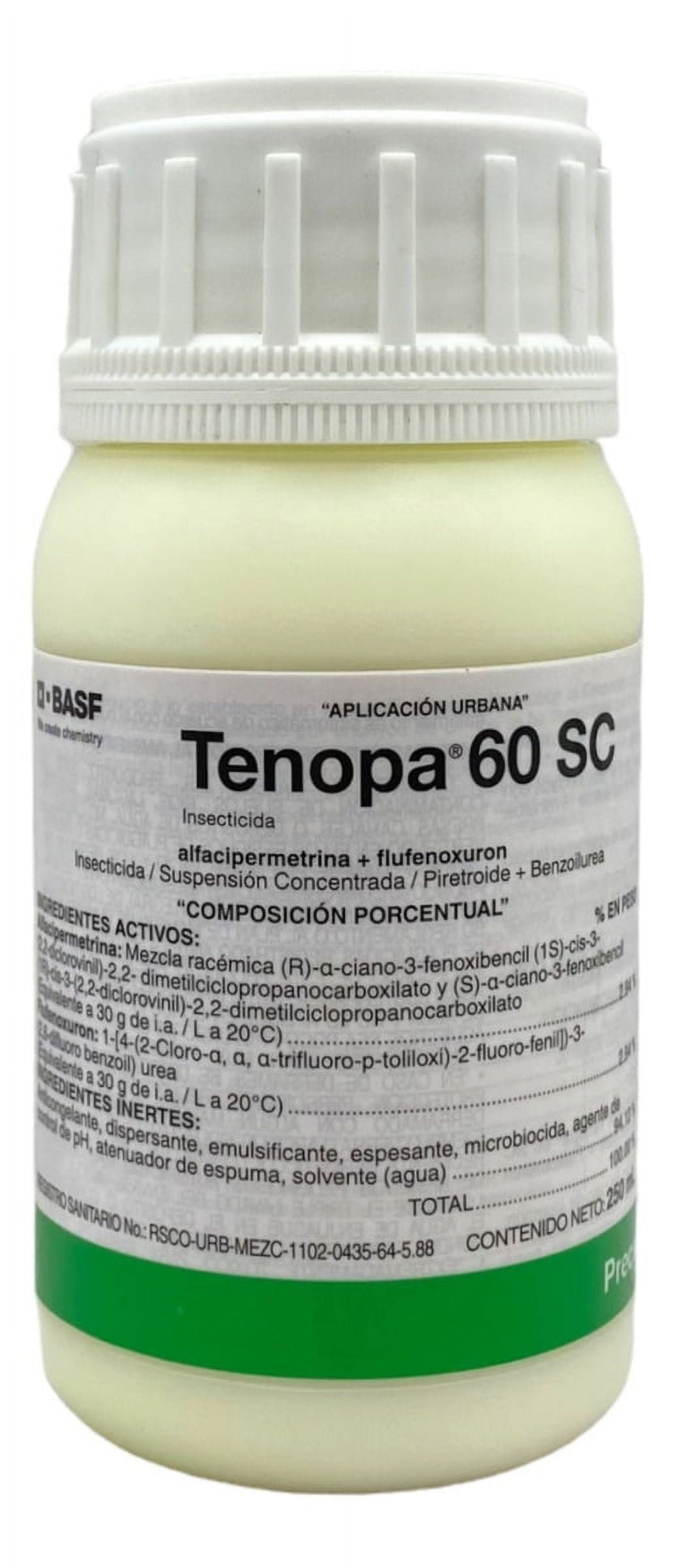 Insecticida BASF tenopa 60sc 250ml 3 en 1 avispas, moscas y mosquitos ...