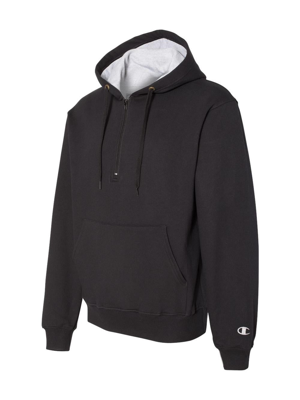 Champion - Cotton Max Hooded Quarter-Zip Sweatshirt - S185 - Walmart.com Champion - Cotton Max Hooded Quarter-Zip Sweatshirt - S185 - Walmart.com