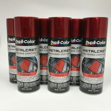 VHT SP821-6 PACK GLOSS RED High Temperature Plastic Paint - 11 oz ...