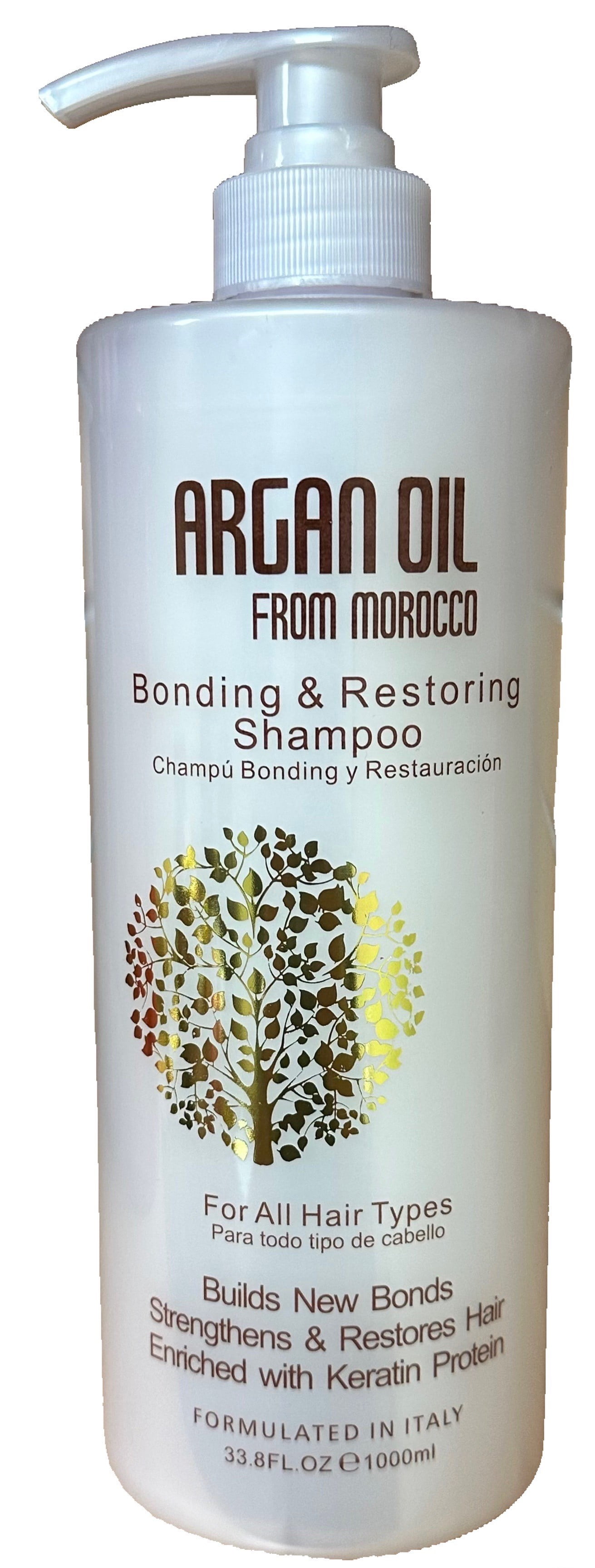 Argan Oil from Morocco Bonding & Restoring Shampoo, 33.8 fl.oz. (1000 ...