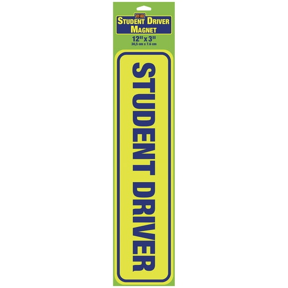 Student Driver Sign Car