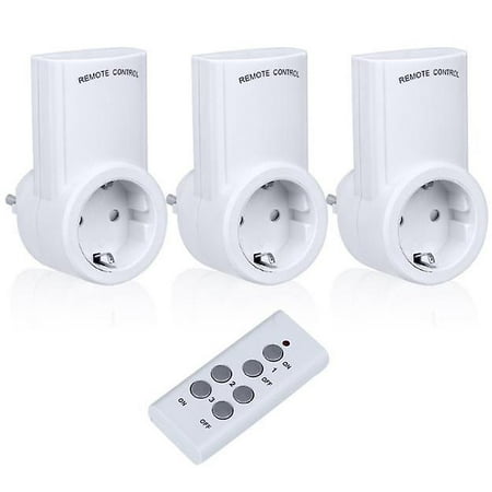 NETSENG European Regulation Wireless Smart Remote Control Power Socket ...