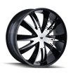 Mazzi Hype-351 18X7.5 4X100/4X114.3 40Et 67.1Cb Black/Machined ...