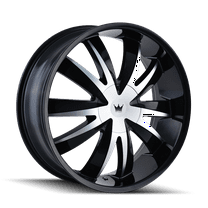 Mazzi Hype-351 18X7.5 4X100/4X114.3 40Et 67.1Cb Black/Machined ...