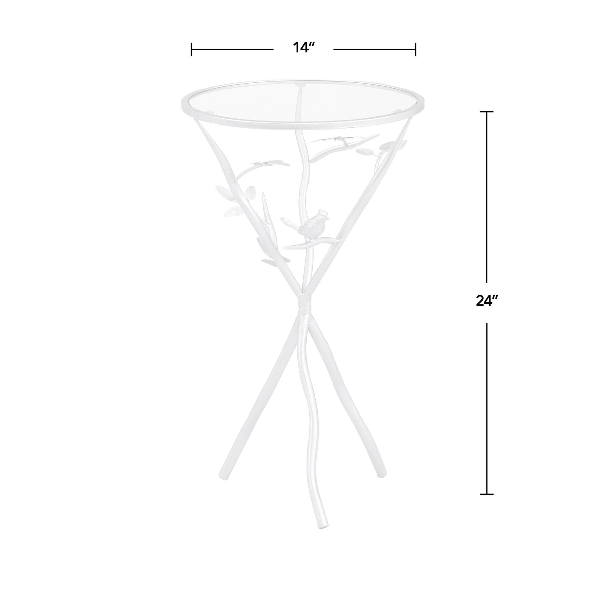 Bird And Branch End Table