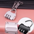 Small Padlock Travel Backpack Luggage Lock Anti Theft Portable Suitcase ...