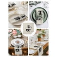 Cloth Napkins Set of 6 - 20x20 Inches, Letter J Washable Reusable Table ...