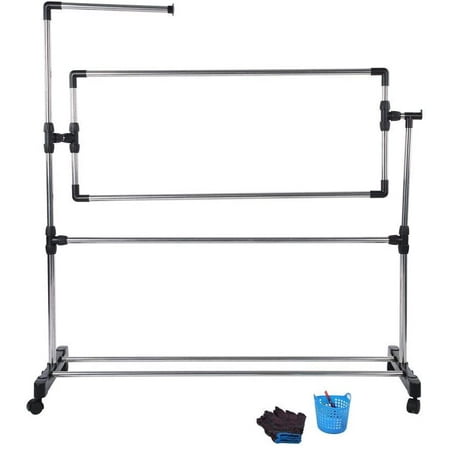 Embroidery Frame, Stitch Master Floor Stand Large Adjustable Lap/Table ...