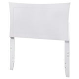 Leo & Lacey Twin Panel Headboard in White - Walmart.com