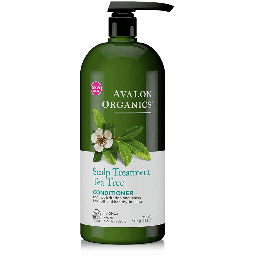 Avalon Organics Scalp Treatment Tea Tree Conditioner 32 Oz Walmart