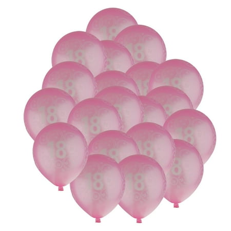 Numbers Balloons Rubber Balloons Latex Balloons 20 Pieces - Ø 25cm ...