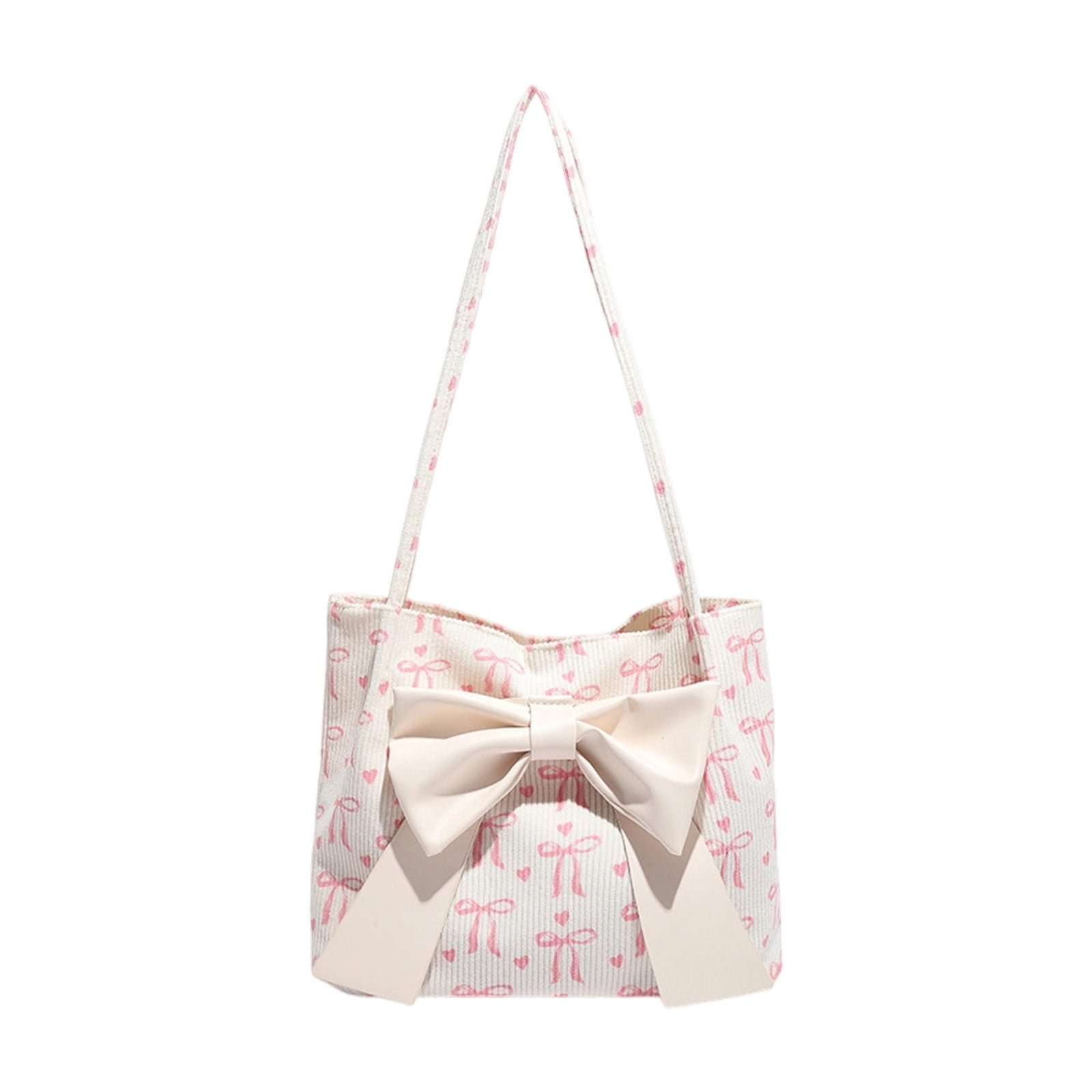 Click here for Unbranded Bags For Women Bowknot Canvas Shoulder B... prices