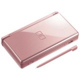 Used Nintendo DSL DS Lite Console System, Metallic Rose with Stylus and ...