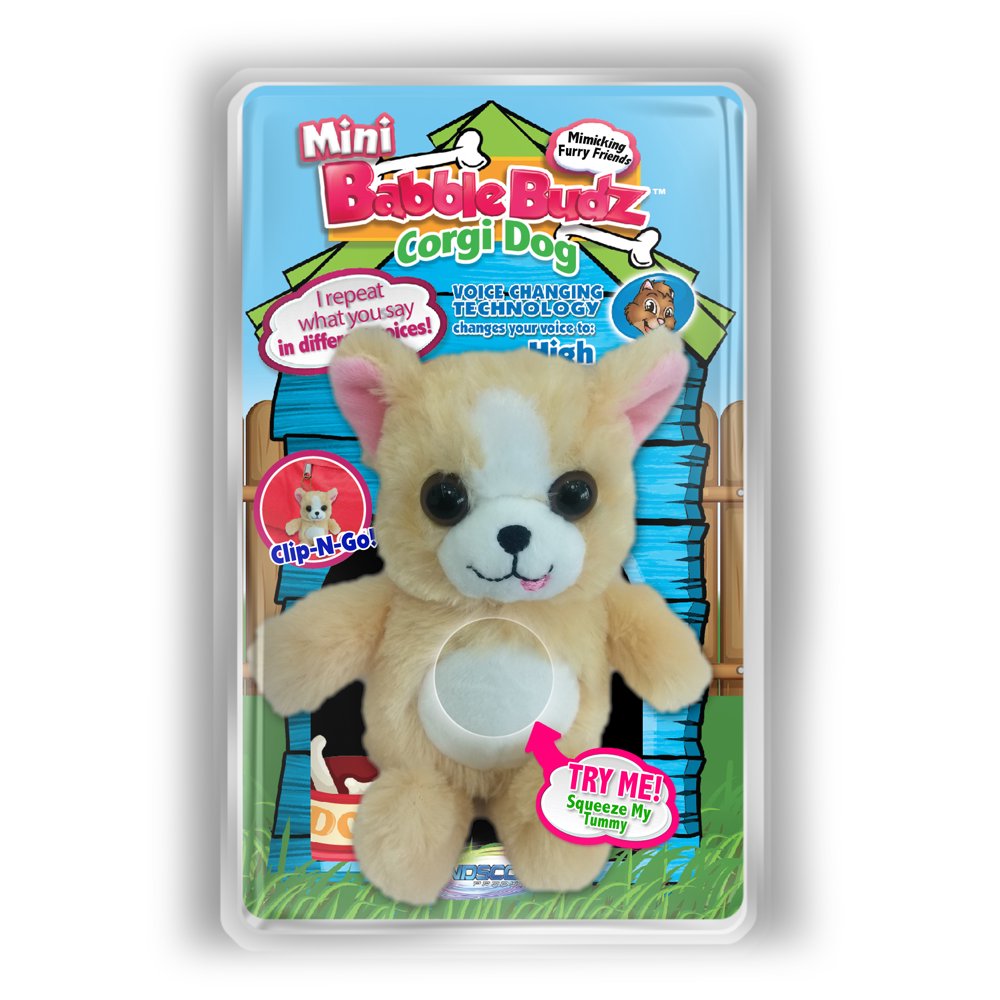 Mindscope Mini Babble Budz Mimicking Furry Friends Plush Toy with 1 ...