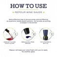 Repour Wine Saver and Stopper - Removes Oxygen, Preserving and Keeping ...