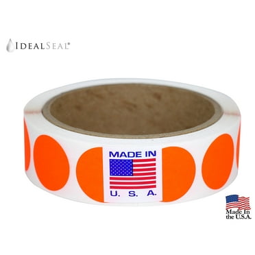 Color Coding Labels Super Bright Neon Yellow Round Circle Dots for ...