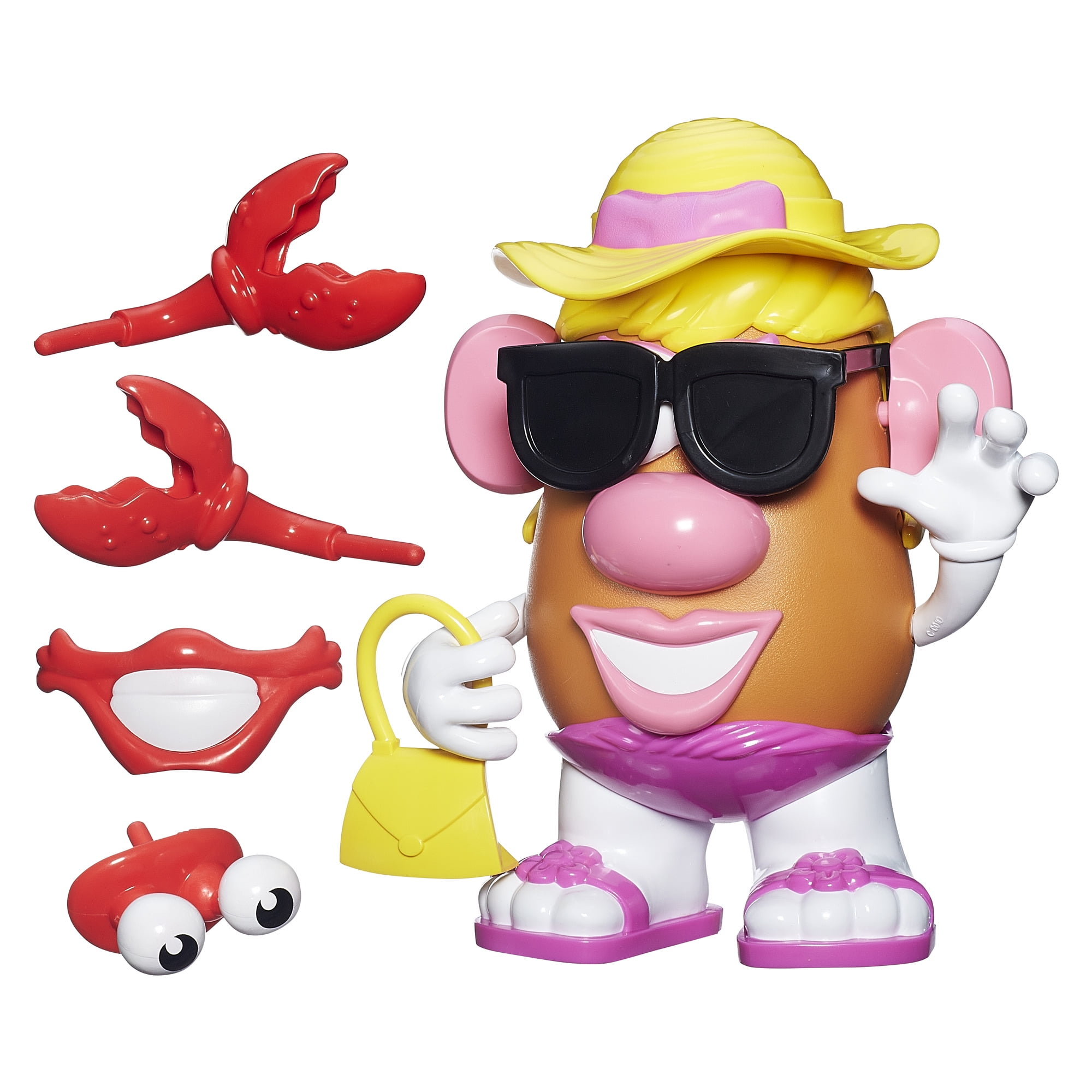 Buy Playskool Friends Mrs. Potato Head Beach Spudette, Includes 15 ...