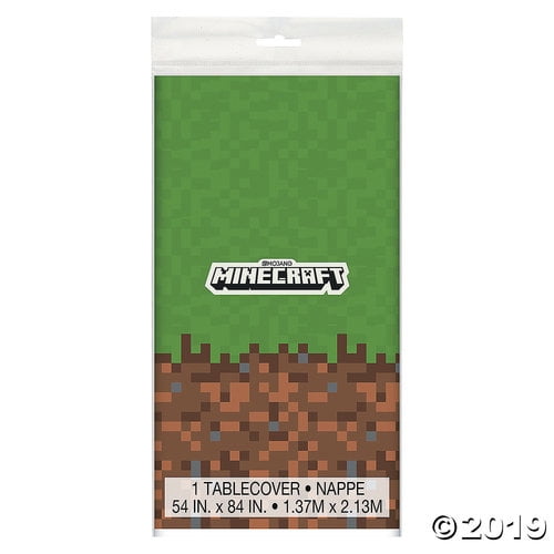 Minecraft Plastic Tablecloth - Walmart.com