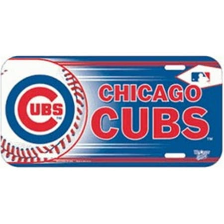 Chicago Cubs License Plate Plastic | Walmart Canada