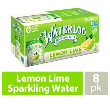 Waterloo Sparkling Water, Peach, 12 fl oz, 24 Pack Cans - Walmart.com
