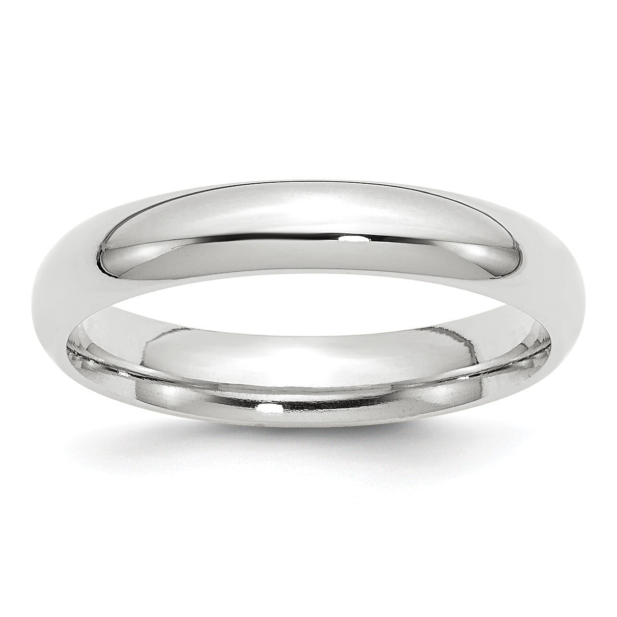 Palladium Heavy Weight Comfort Fit 4.00mm Band in Palladium - Walmart.com