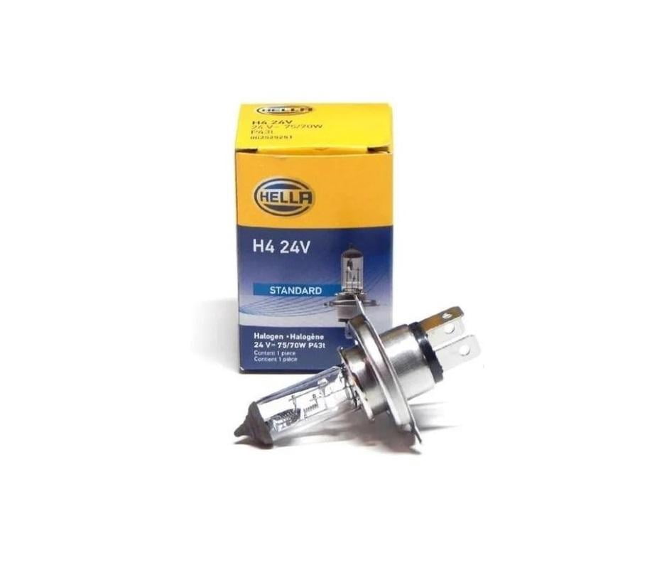 Foco H4 24V 75/70 Watts HELLA Standard | Walmart en línea