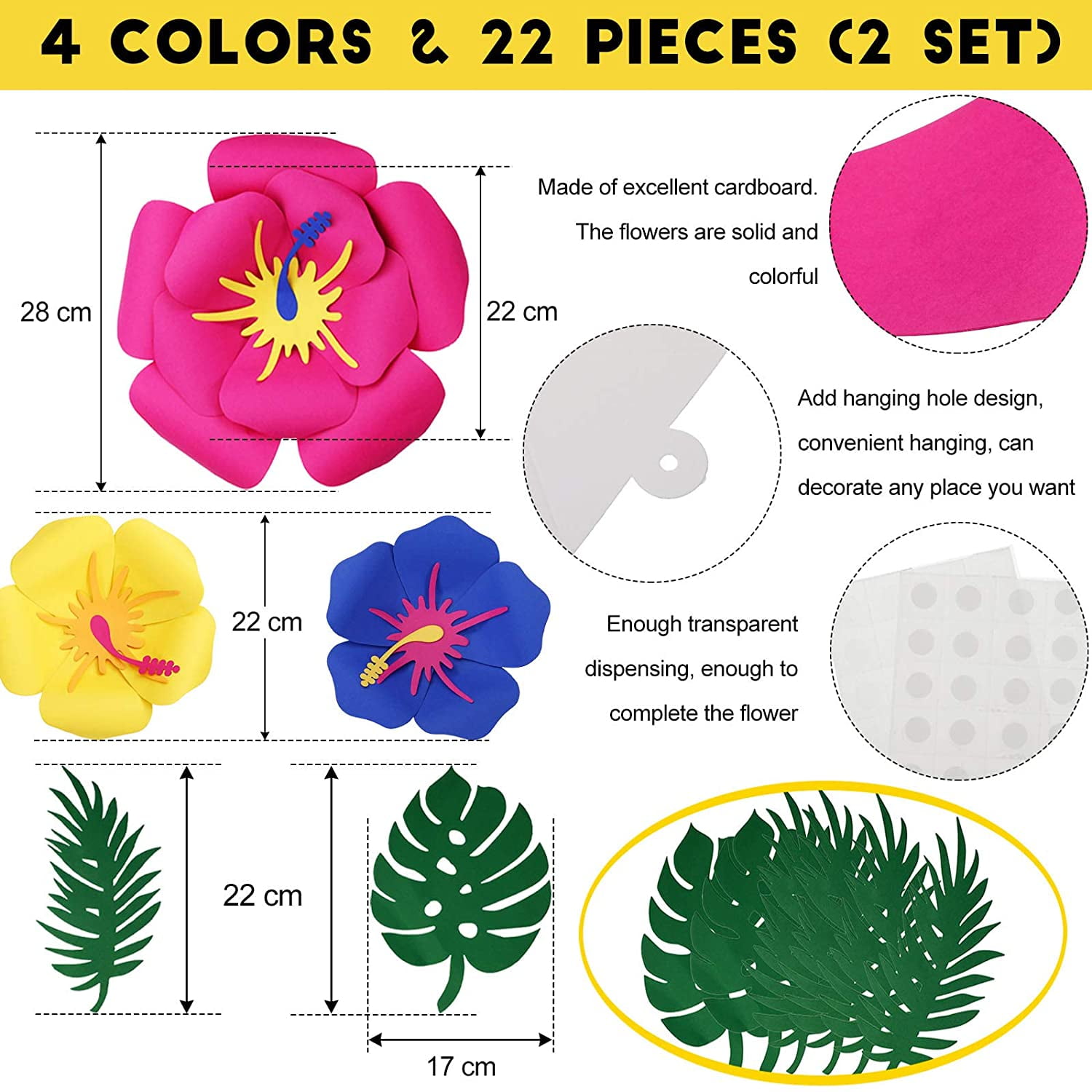 Hibiscus Paper Flower Template | Best Flower Site