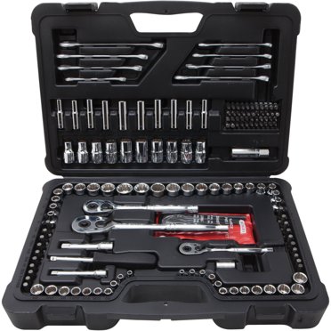 STANLEY 145-Piece Automotive Mechanics Tool Set, Heavy Duty SAE ...