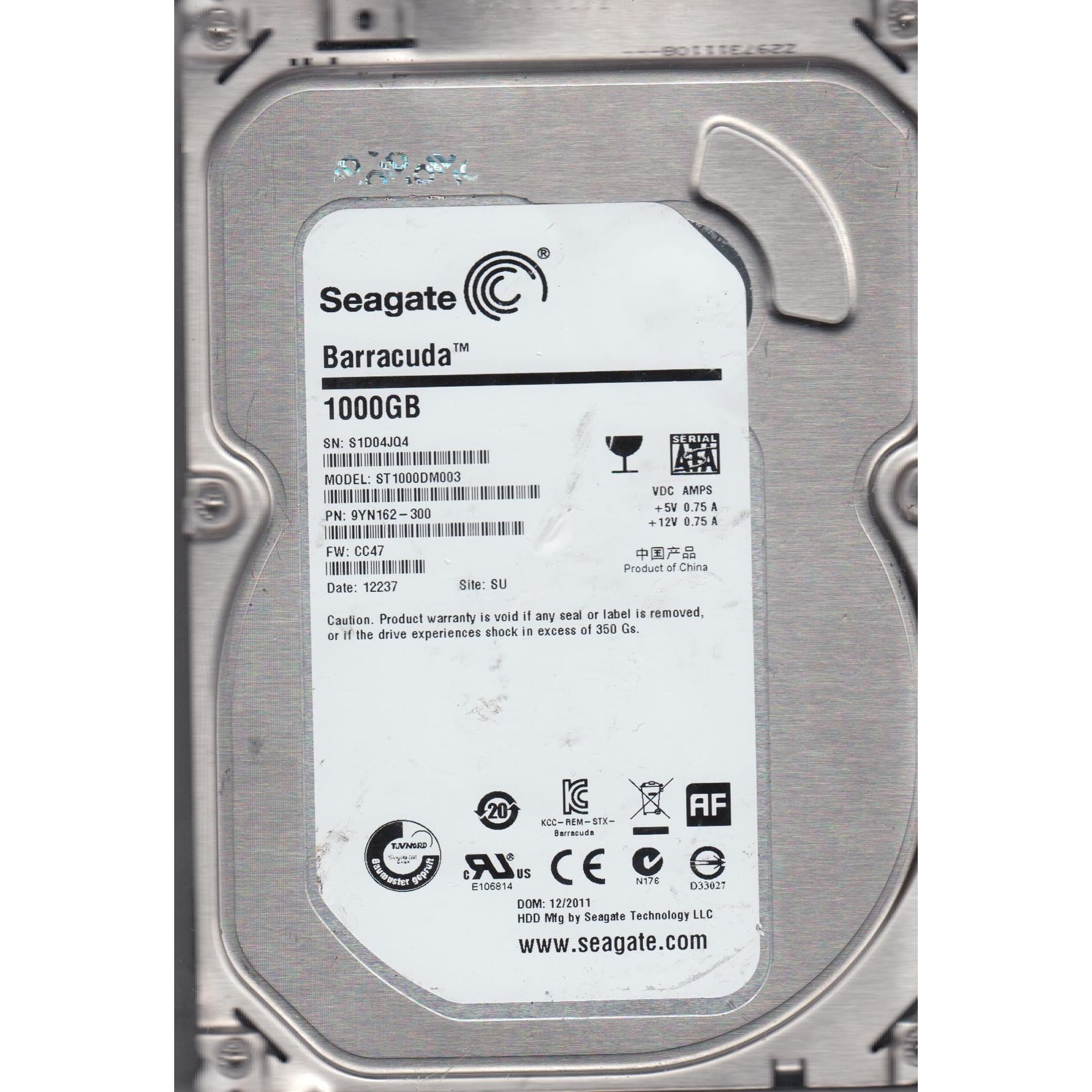 Click here for Hard Drive Seagate St1000dm003 1tb 7.2k Sata 3.5 prices