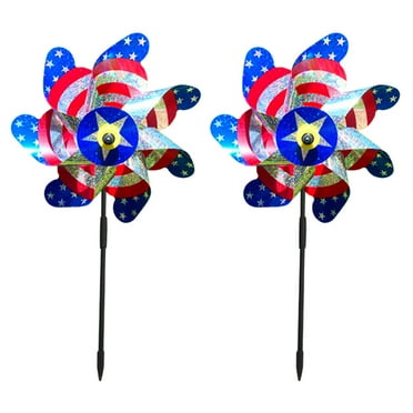 20pcs Colorful Plastic Pinwheel DIY Small Windmill Toy Set Beautiful ...