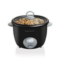 Hamilton Beach 20 Cup Automatic Rice Cooker, Easy Clean, Compact Design ...