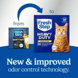 Fresh Step Heavy Duty Odor Block Multi Cat Clumping Litter with Febreze ...