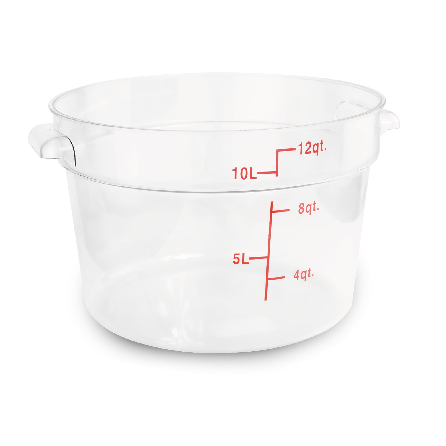 Recipiente de Policarbonato Graduado Caledonia Redondo 12 Qt | Walmart ...