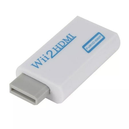 1080p Wii To Hdmi Converter Mini 3.5mm Adapter Wii2hdmi Audio Hd Video ...