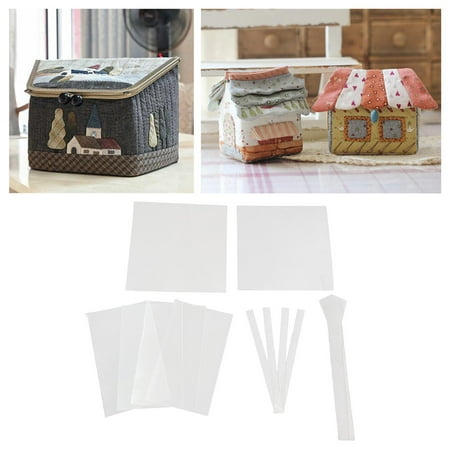 11Pcs Gift Box Templates Set Transparent Cut Acrylic Making Rulers ...