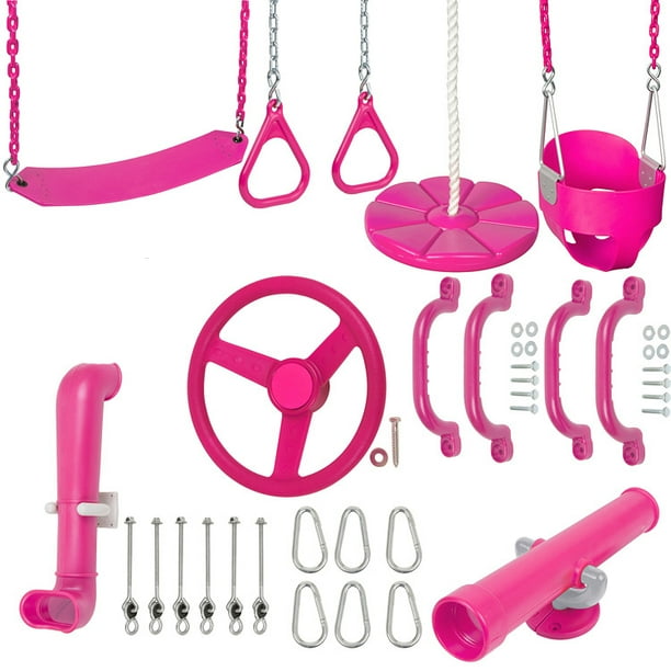 Swing Set Stuff Inc. Ultimate Toddler Kit (Pink) - Walmart.com