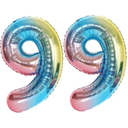 Balloon Number Huge Aluminum Foil Balloon Number Birthday Decoration ...