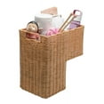 Kouboo Wicker Step Basket, Hand Woven Multi Storey House Staircase ...