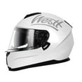 Westt Full Face Helmet - Motorcyle Helmet with Dual Visor DOT Approved ...